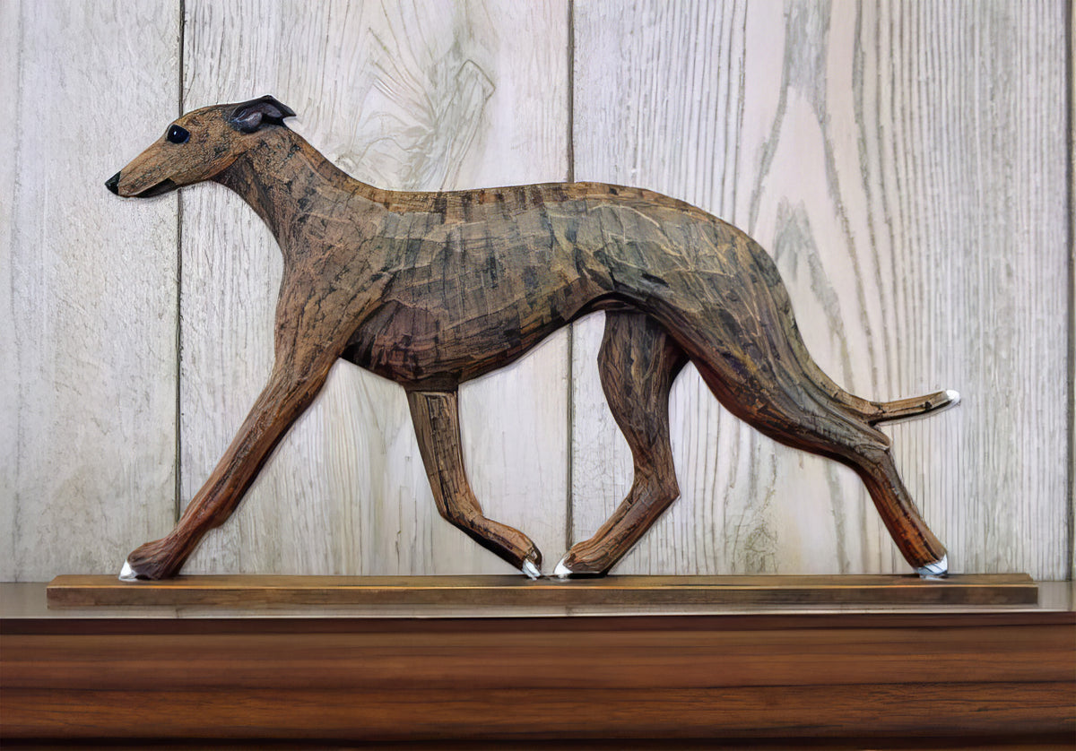 Greyhound Brindle - Michael Park Collection Dog in Gait Toppers