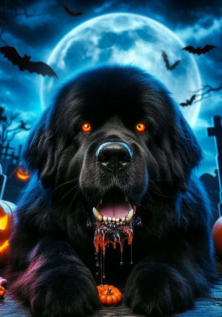 Newfoundland - Best of Breed DCR Halloween Outdoor House and Garden Fl