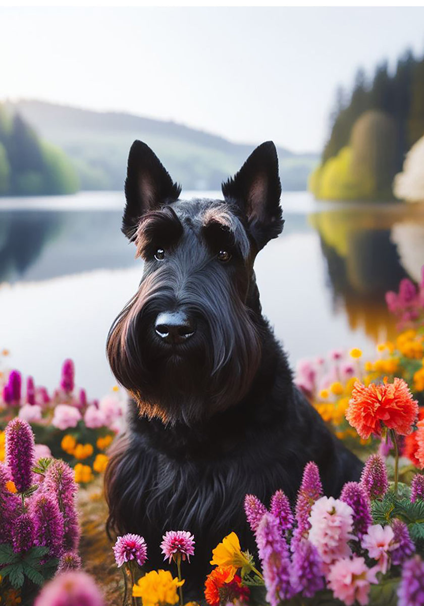 Scotty Black - Best of Breed DCR Spring Outdoor Flag