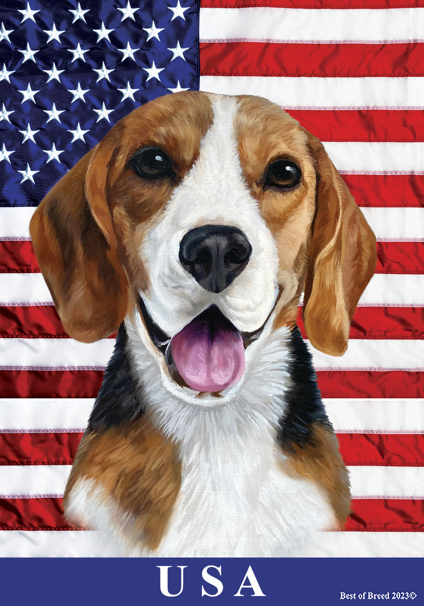 Beagle - Best of Breed All-American II Outdoor Flag