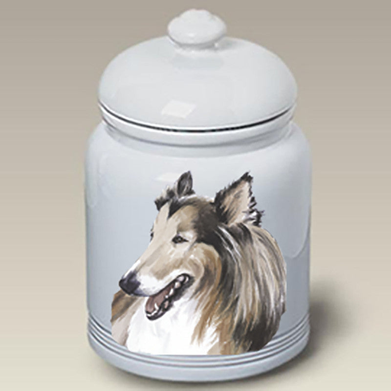Collie - Best of Breed Stoneware Ceramic Treat Jars - $36.95
